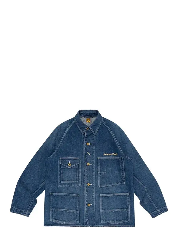HUMAN MADE Denim Coverall Jacket - Blue