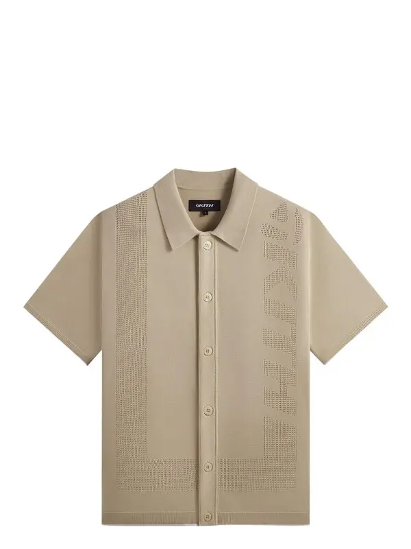 Kith Pin High Button Down - Tan