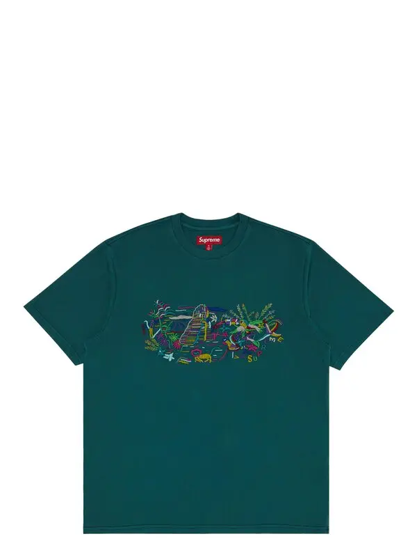 Supreme Machu Picchu Short-sleeve Top - Teal
