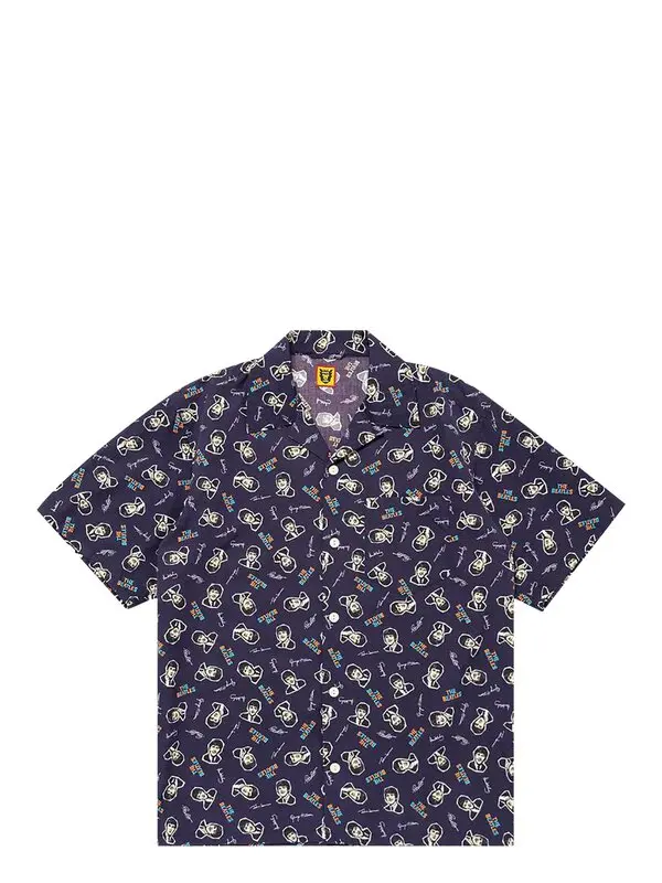 HUMAN MADE Beatles Aloha Shirt 'navy - Blue