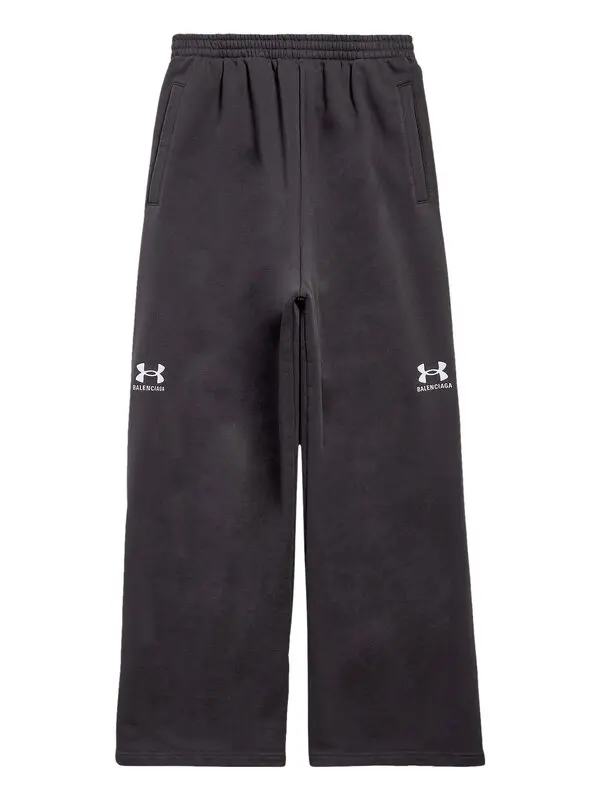 Balenciaga X Under Armour Baggy Sweatpants /white - Black