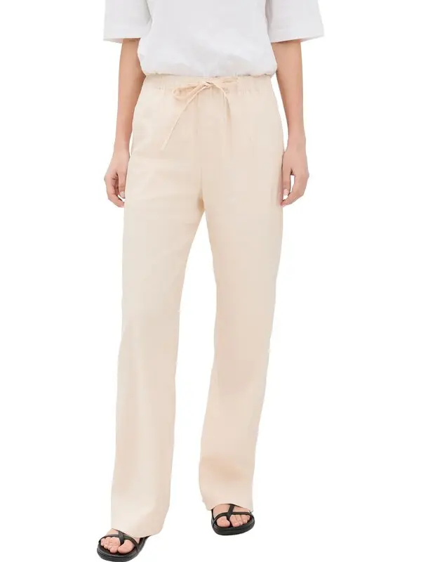 Rag & Bone Logan Linen Beach Pants - Ivry