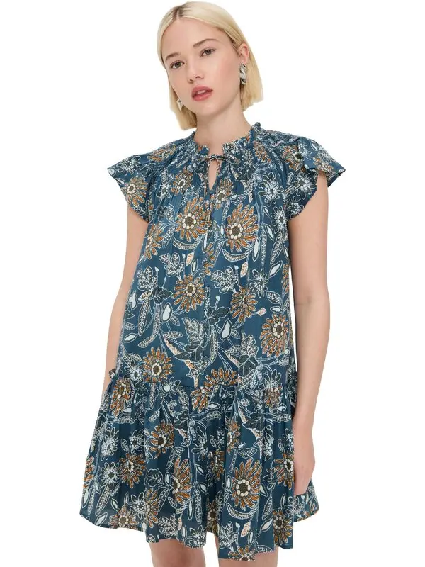 CLEOBELLA Lydia Mini Dress - Magnolia Floral Print