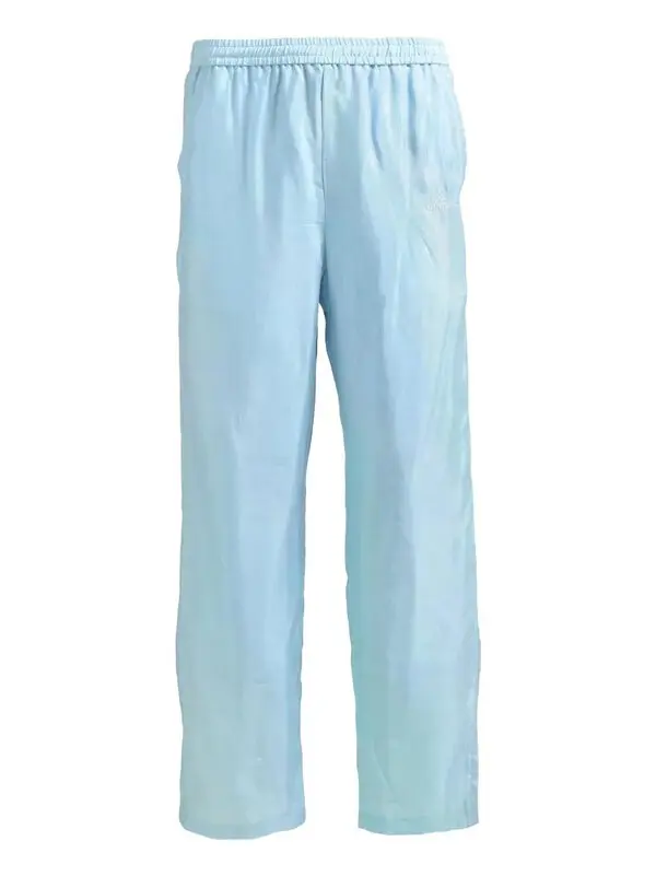 BREATH Straight-leg Trousers - Blue