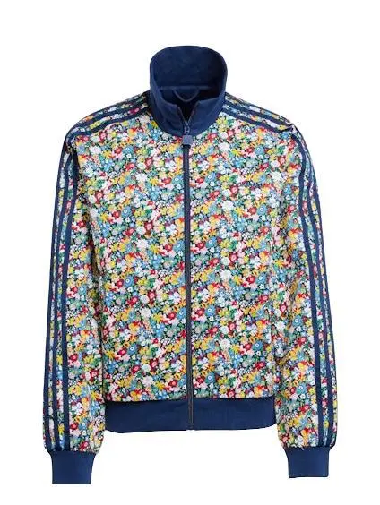 Adidas Liberty London Floral Track Top - Multicolor/night Indigo
