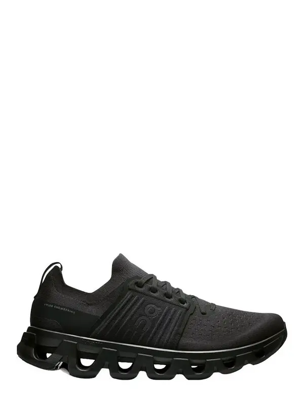 On Cloudswift 4in Athletic Sneakers - Black/eclipse