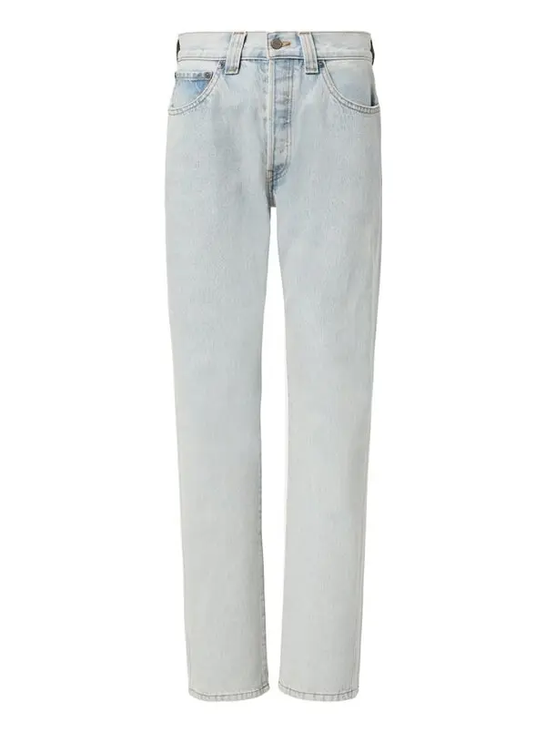 Khaite Callum Straight Leg Jeans - Blue