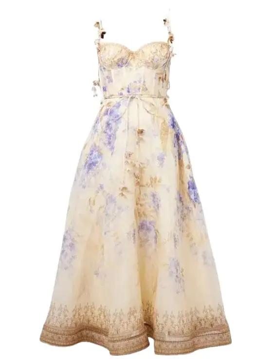 Zimmermann - Zimmermann Dawning Floral Midi Dress