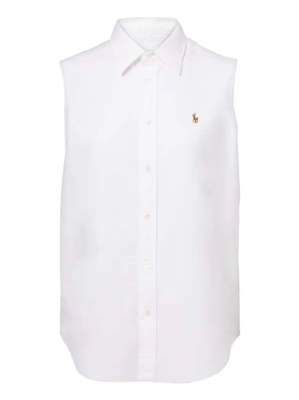 Polo Ralph Lauren Cotton Top - White