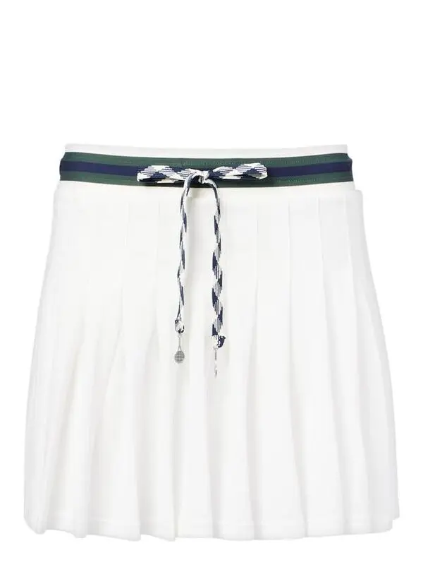 The Upside Laver Cadiz Pleated Tennis Skirt - White