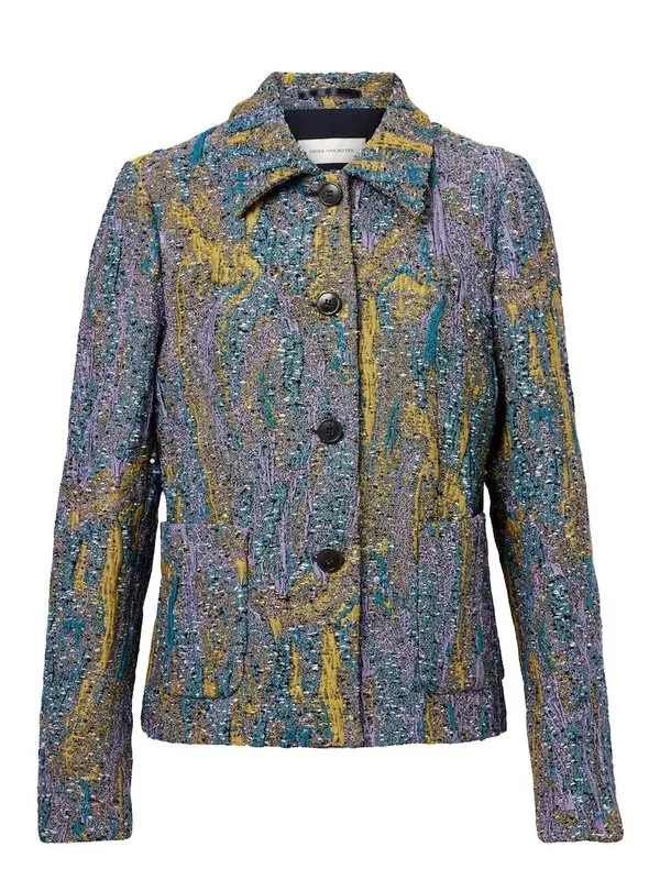 Dries Van Noten Betia Blazer - Yellow