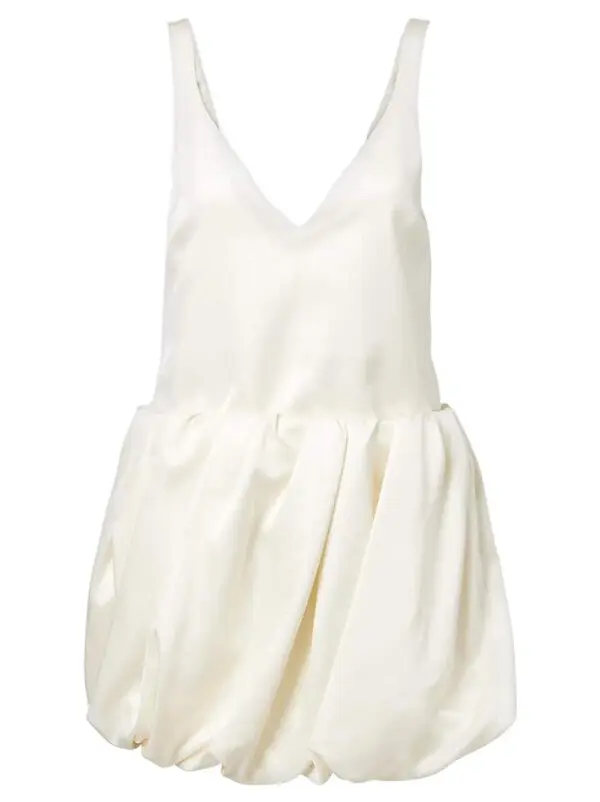 JW Anderson Lace-trimmed Minidress - White