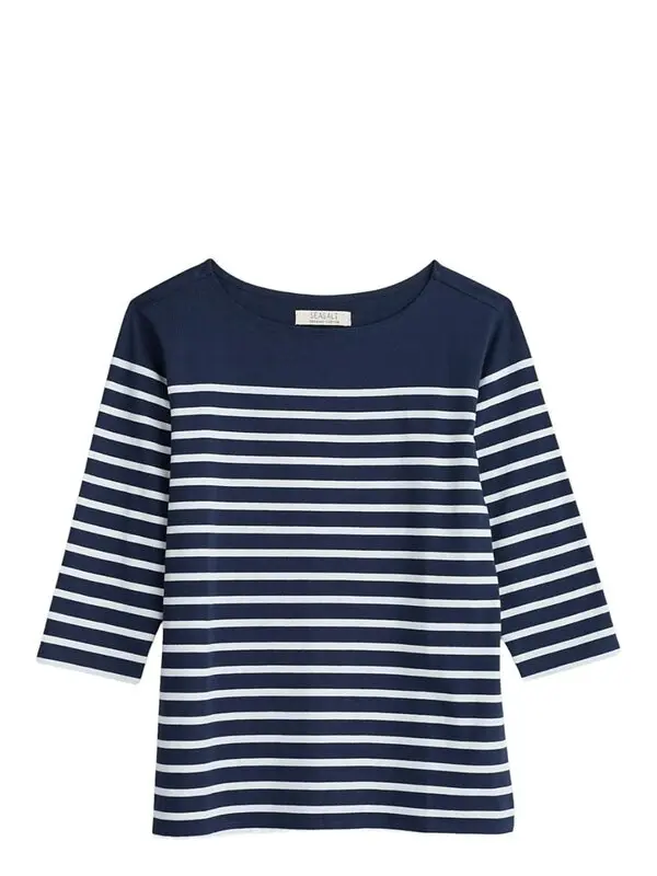 SEASALT CORNWALL Sailor Top - Falmouth Breton Maritime Chalk