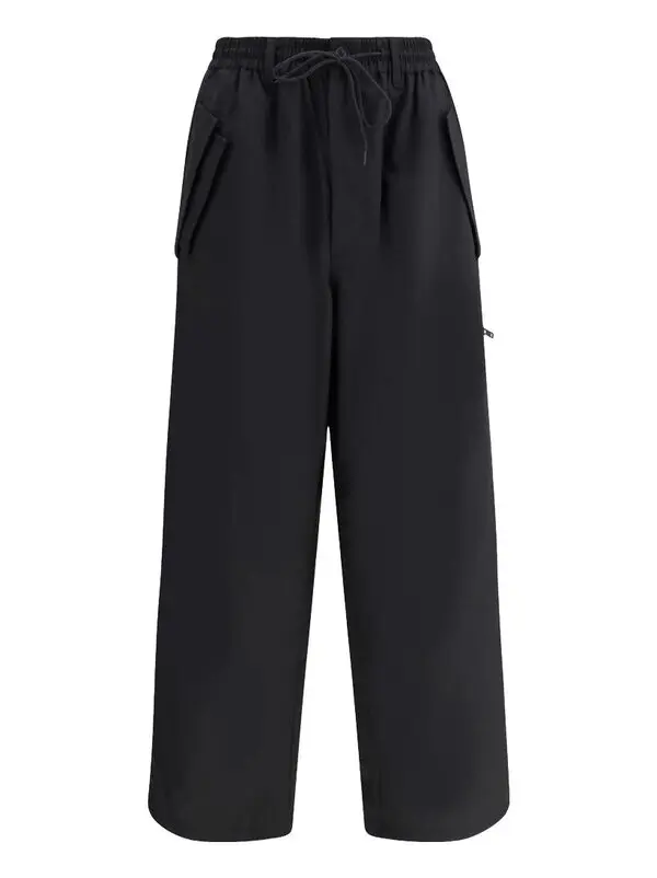 Adidas Refined Wool Straight-leg Pants - Black