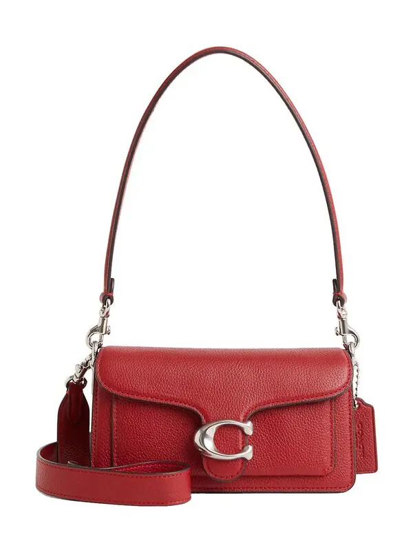 COACH Restored Tabby Shoulder Bag 20 - Silver/ruby