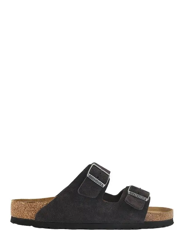 BIRKENSTOCK Arizona Soft Footbed Sandals - Velvet Gray