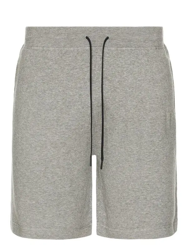 Theory Light Bilen Sweatshort - Melange Grey