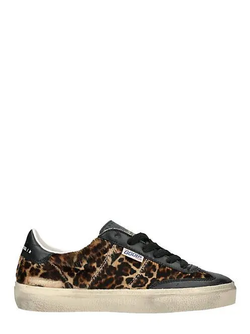 GOLDEN GOOSE Soul Star 81472 Leather Low-top Trainers - Dk.brn Com