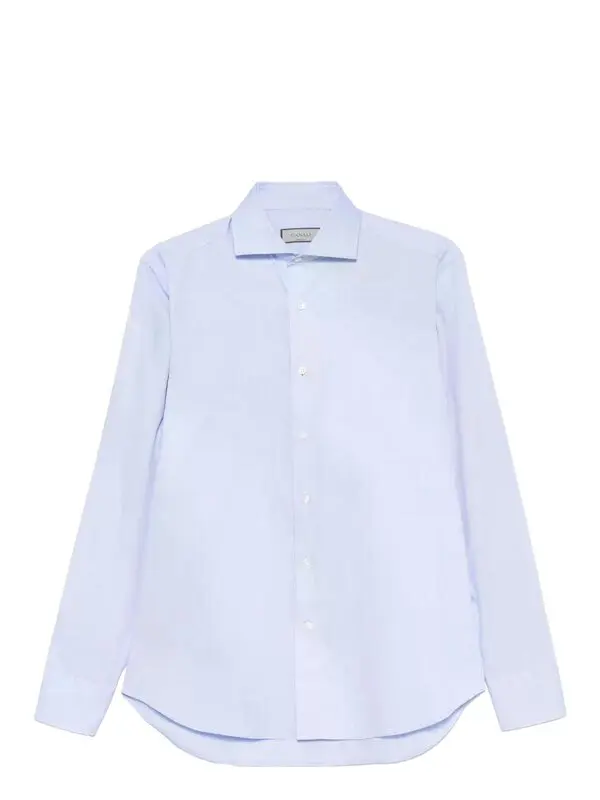 Canali Cotton Shirt - Blue