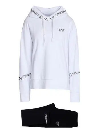 EA7 Tracksuit In Cotton And Elastane - White