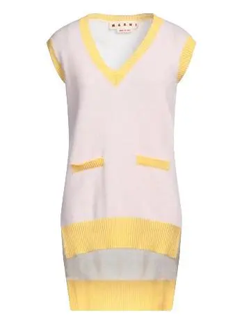 Marni Multicolor Sleeveless Sweater - Pink