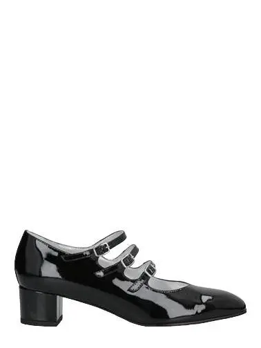 CAREL Leather Pumps - Black