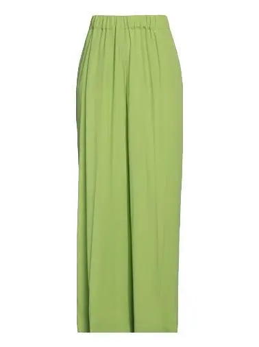 MEIMEIJ Crepe Wide-leg Pants - Green