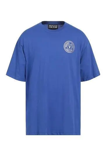 Versace T-shirt Azure Size Cotton - Blue