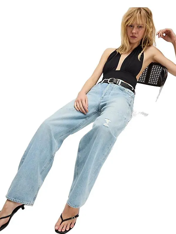 Citizens Of Humanity Ayla Swirl Baggy Jeans - Hallstart