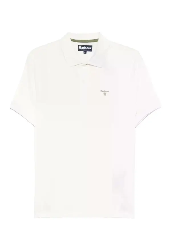 Barbour Sports Polo Shirt - White