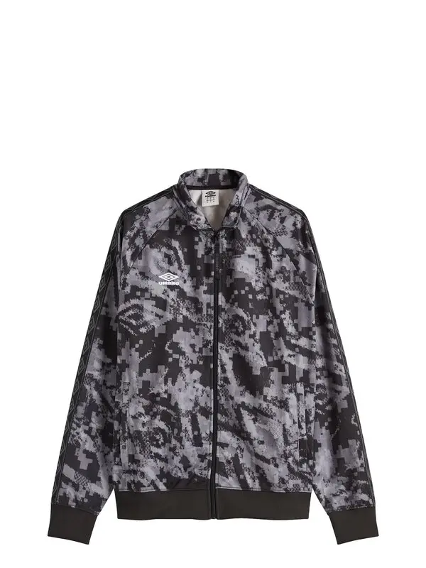 UMBRO Taped Digi Track Top - Black Camo