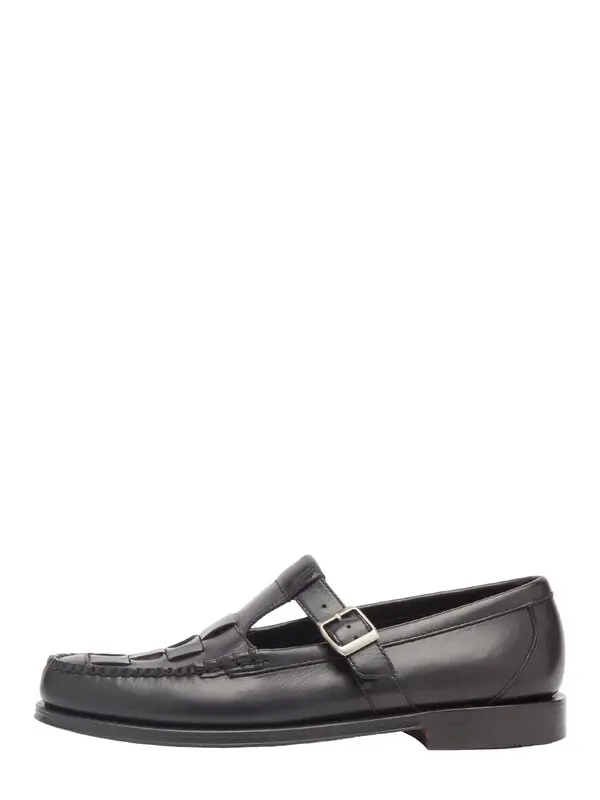 G.H. BASS & CO. Fisherman Loafer - Black Leather