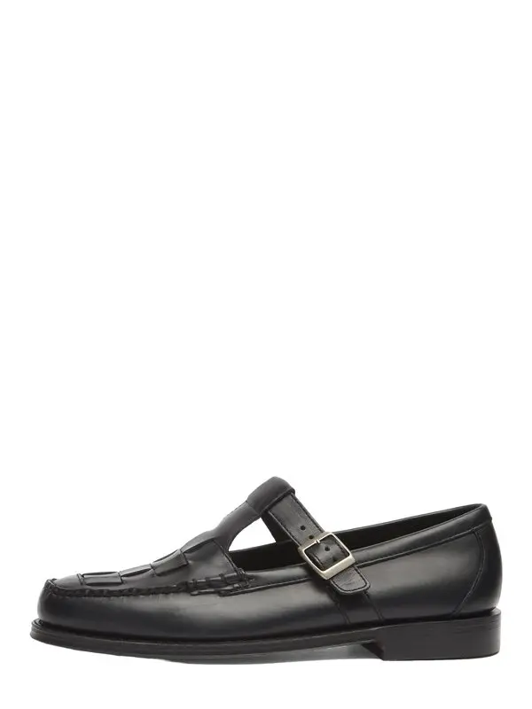 G.H. BASS & CO. G.h. Fisherman Sandals - Black Leather
