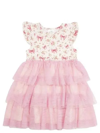 SWEET WINK Ditsy Floral Tutu Dress - Multicolor