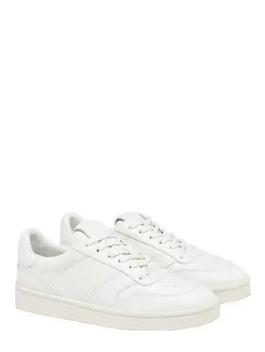 GIANVITO ROSSI Slam Lace-up Sneakers - White Calf