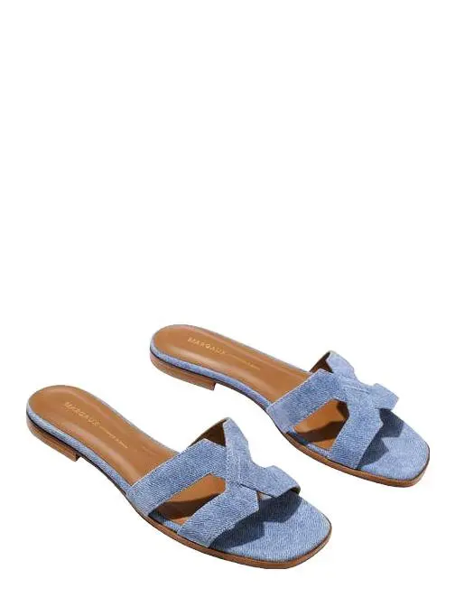 MARGAUX LONNBERG The Mx Sandal - Denim Suede