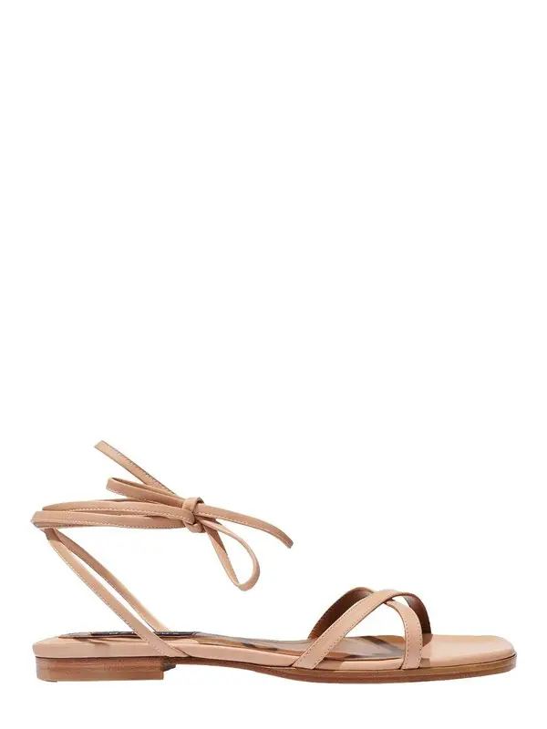 MARGAUX LONNBERG Wrap Sandal - Rose