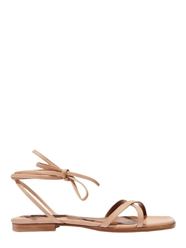 MARGAUX LONNBERG The Wrap Sandal - Rose