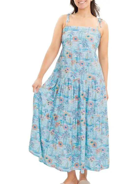 Kenny Flowers The Bvisresort Dress - Light Blue