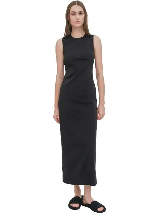 Rosetta Getty Fitted Sheath Dress - Black