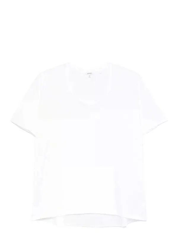Aspesi Logo-print T-shirt - White
