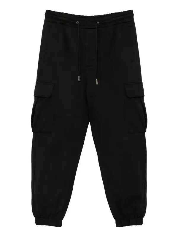 SONGZIO Pigment Washed Jogger Pants - Black