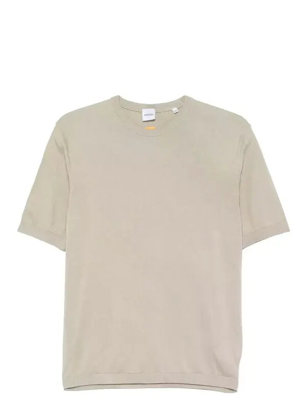 Aspesi Fine-knit T-shirt - Green