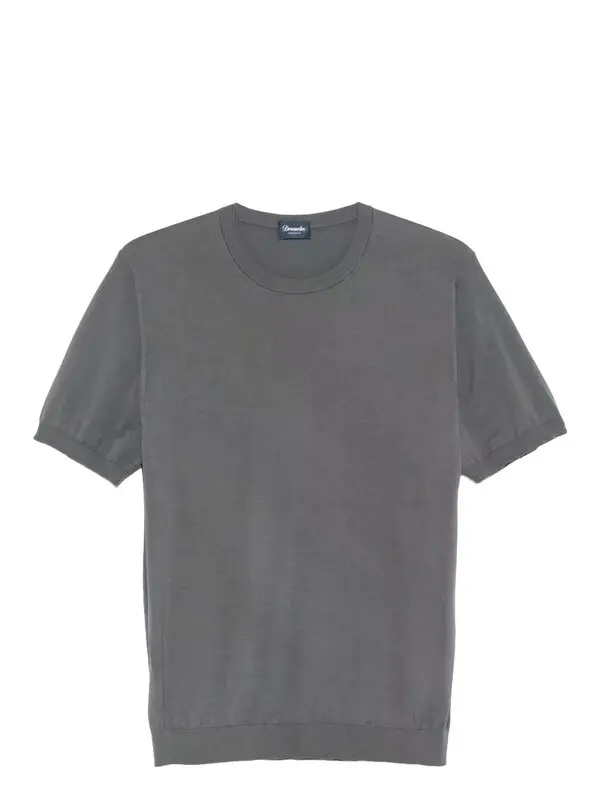 DRUMOHR Cotton T-shirt - Grey