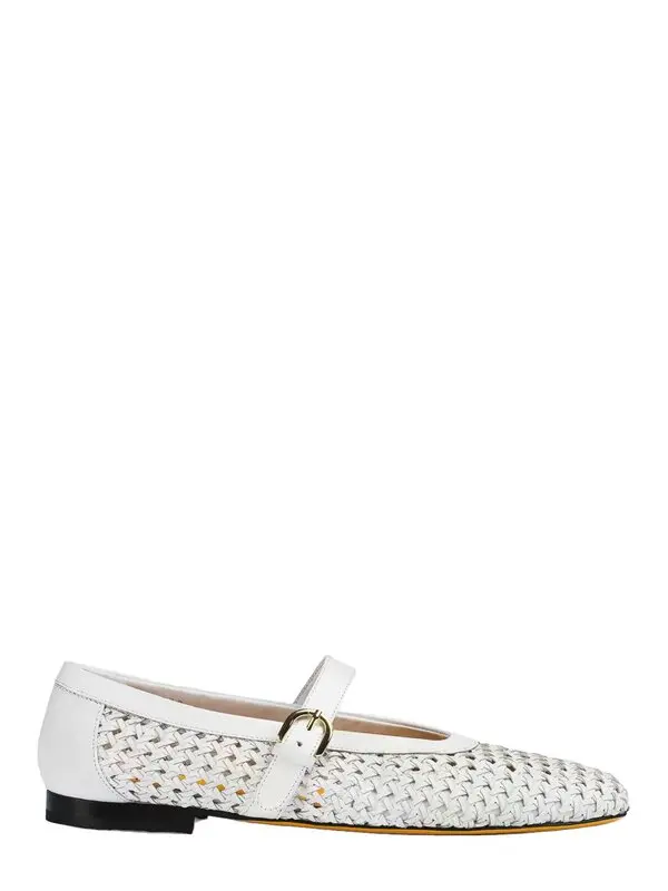 DOUCAL'S Leather Ballerinas - White