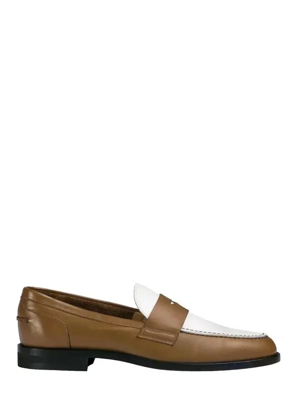 DOUCAL'S Leather Loafers - Brown