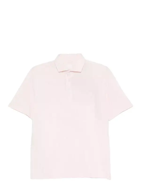 Fedeli Pique Polo Shirt - Pink