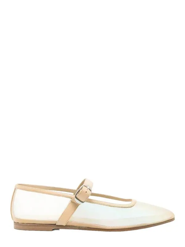 Le Monde Beryl Mary Jane Ballet Flats - Neutrals
