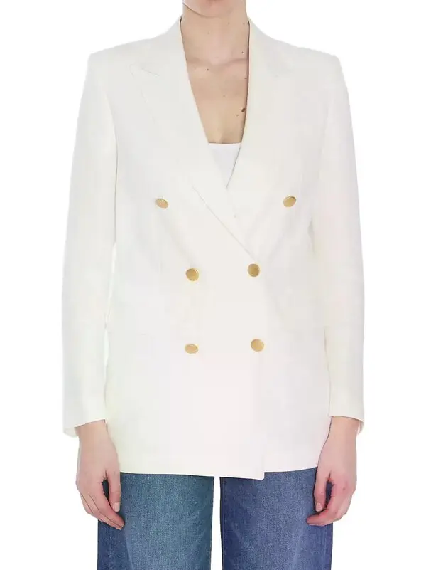 Tagliatore Jasmine Double-breasted Blazer - White