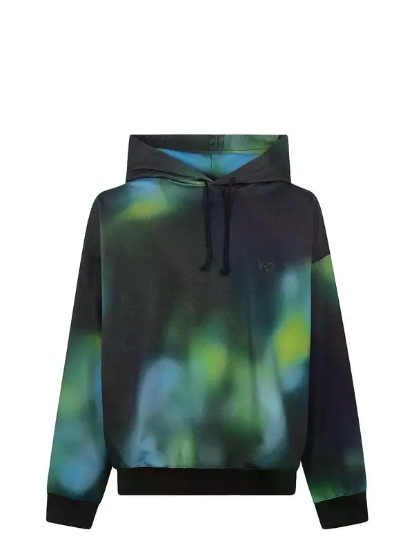 Y3 Aop Hoodie - Black